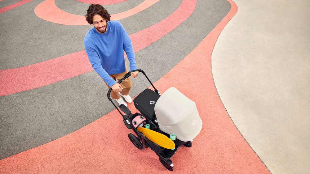 Bugaboo Donkey 5 Duo Komplett Schwarz/Grün-Wald. - BUGABOO | BebeCenter